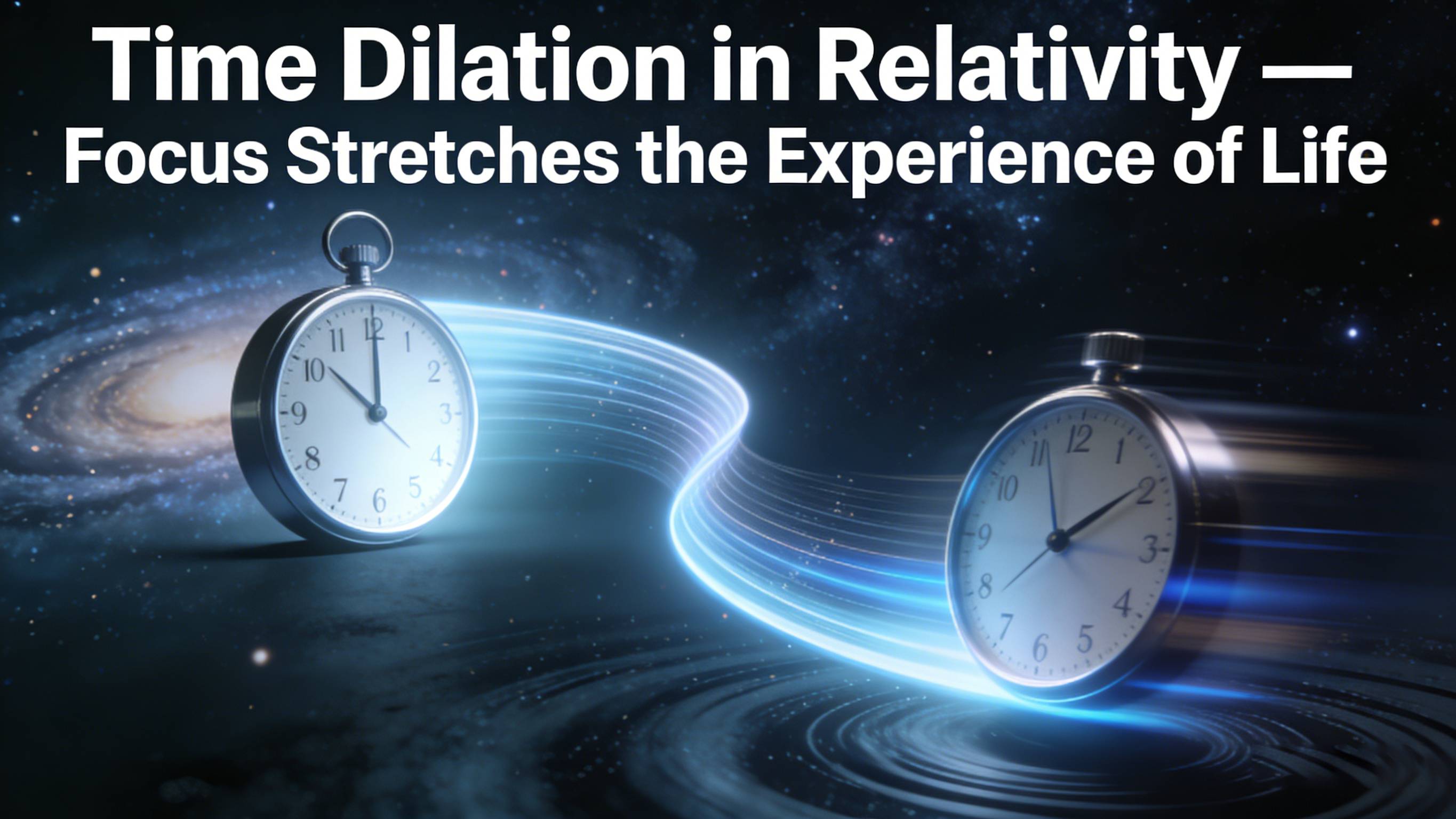 Time Dilation in Relativity — Focus Stretches the Experience of Life ...