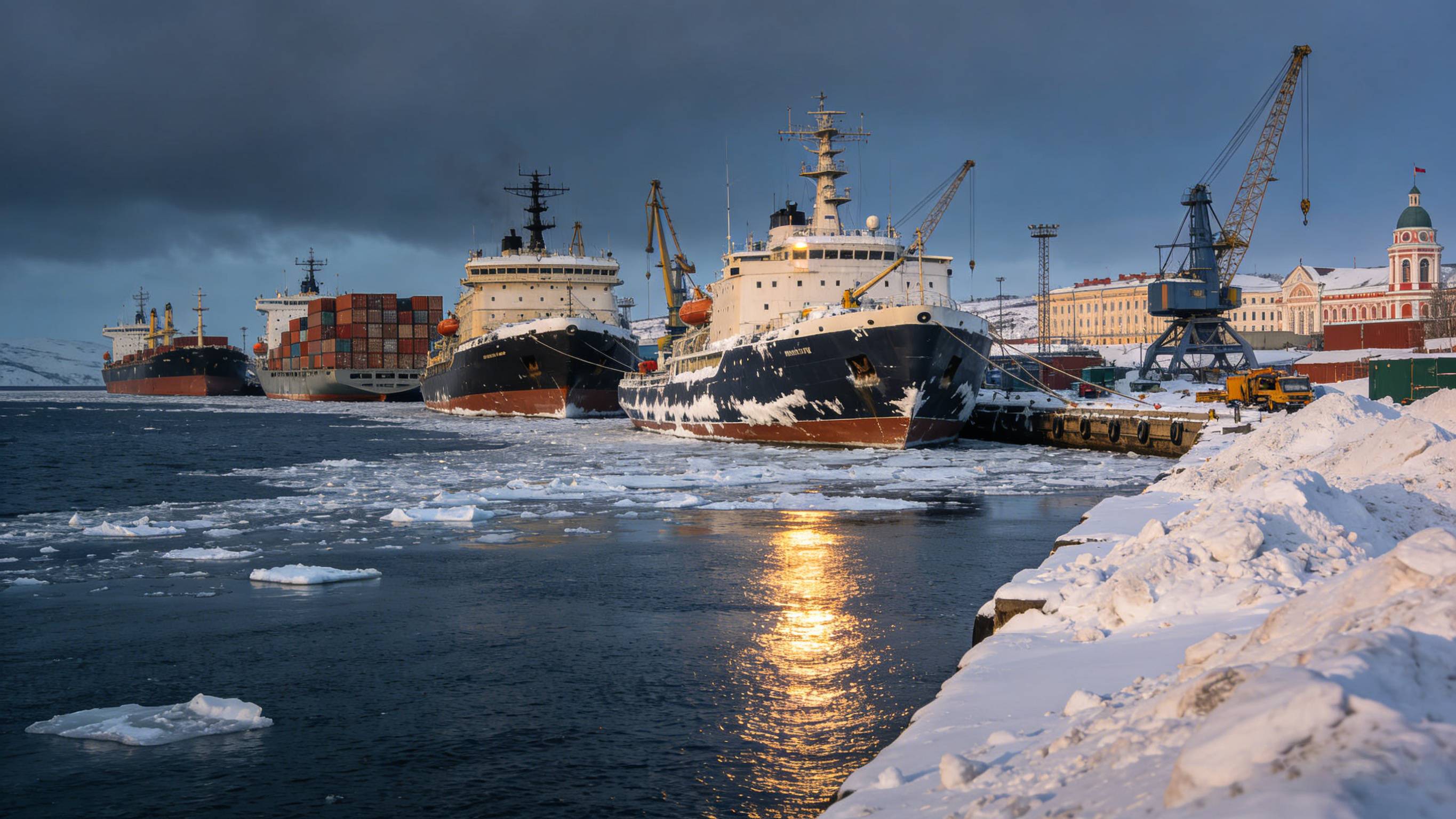 Murmansk Port — The Only Ice-Free Port in the Arctic Circle – Jennov